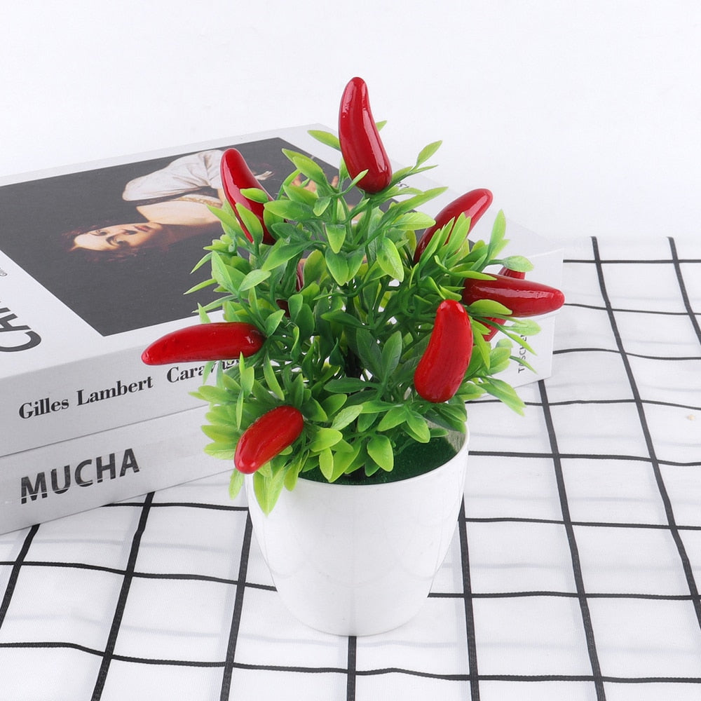 Artificial Chilli Plant